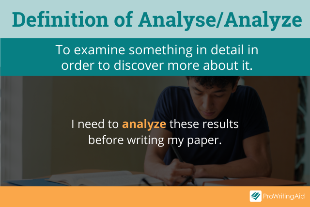 Analyse Or Analyze How To Use Each Correctly