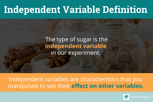 Independent Vs Dependent Variables