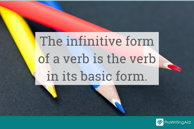 Infinitives The Grammar Guide
