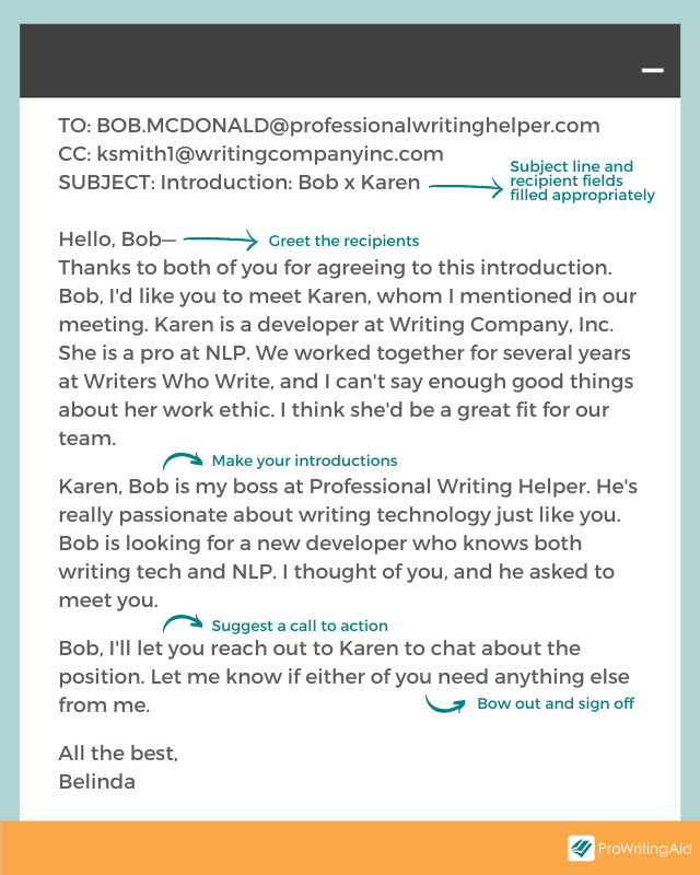 How To Introduce Two People Over Email